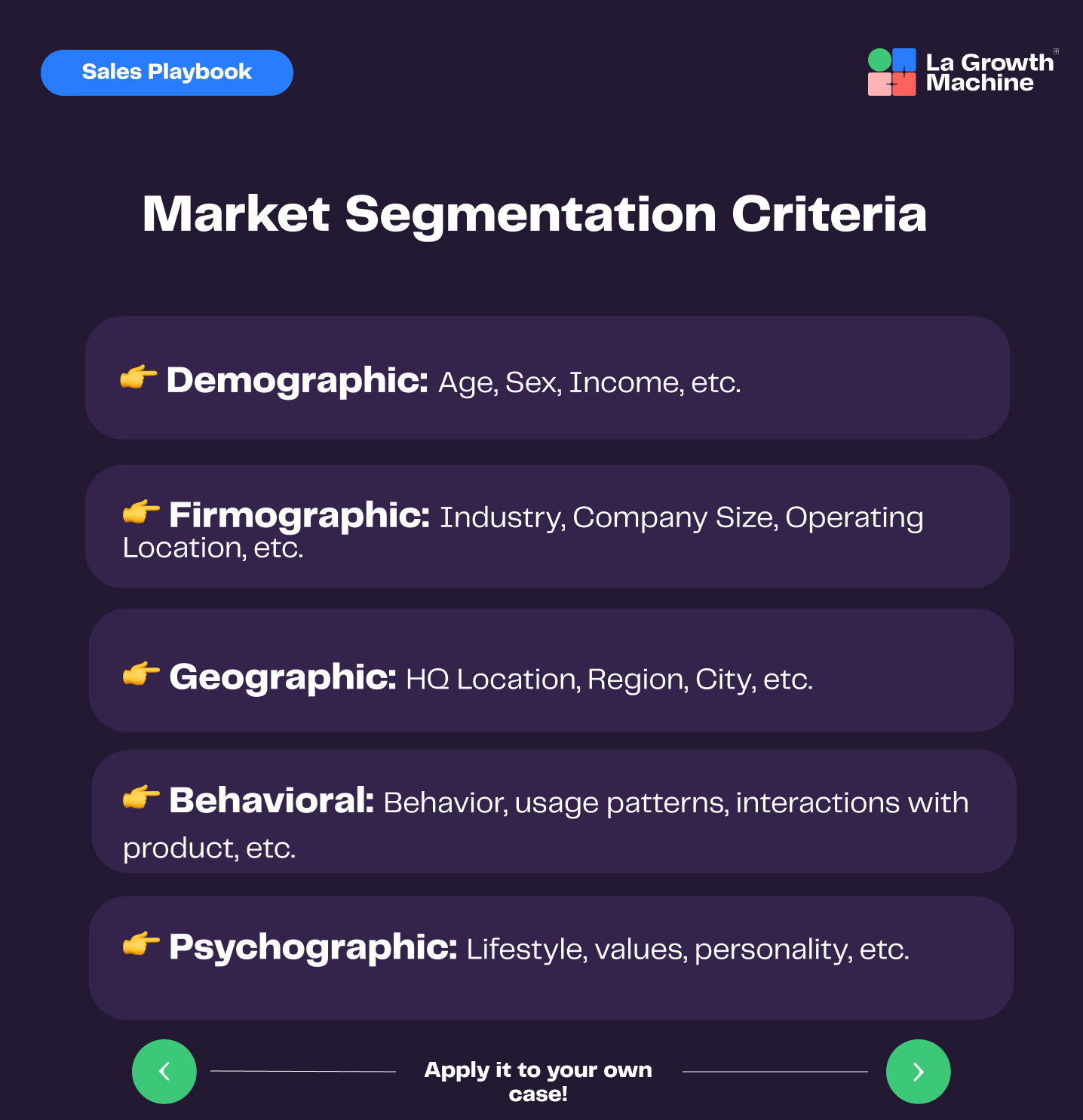What Criteria Should I Choose for My Segmentation?