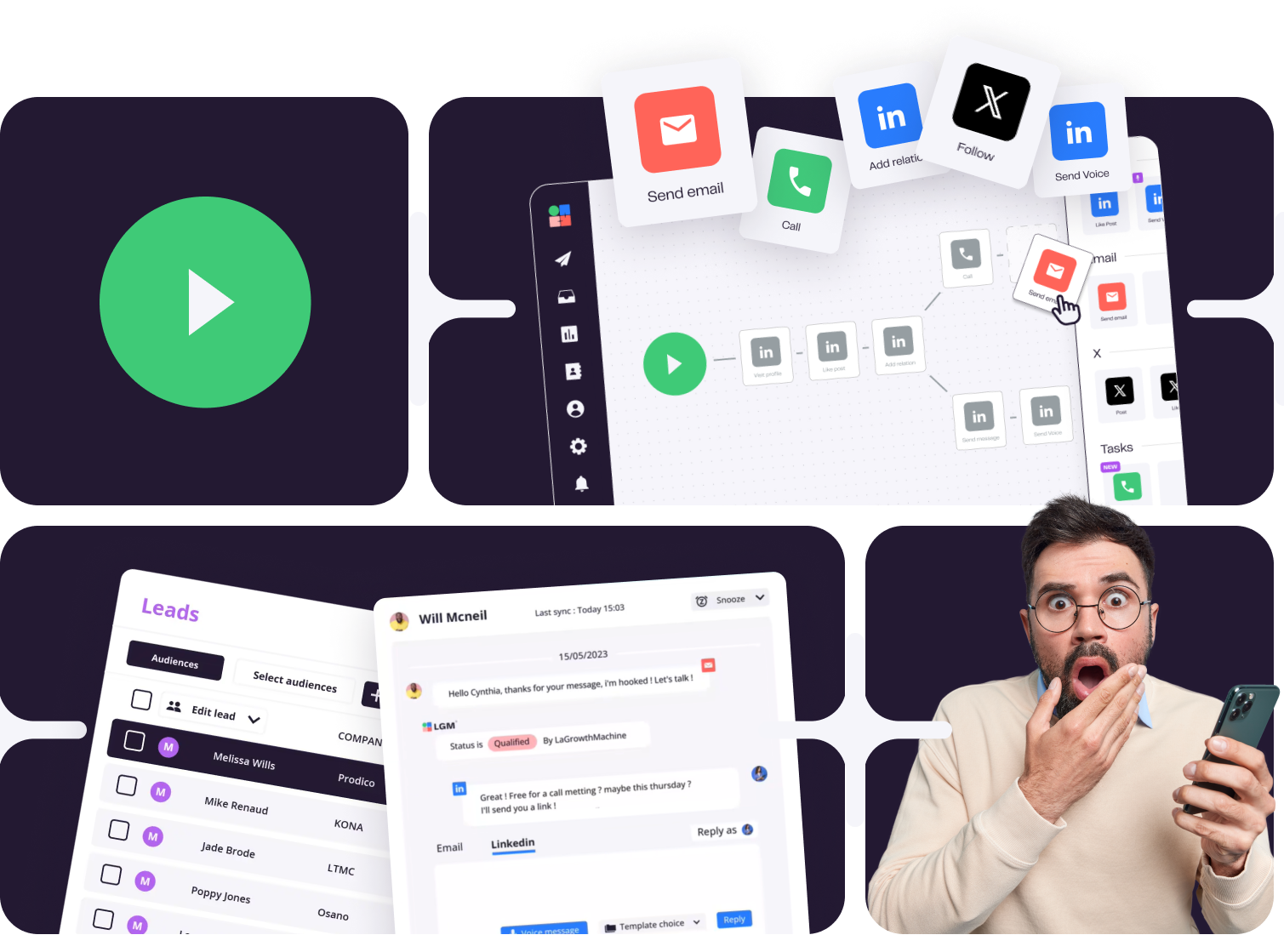 La Growth Machine : The Best Multichannel Sales Automation Tool